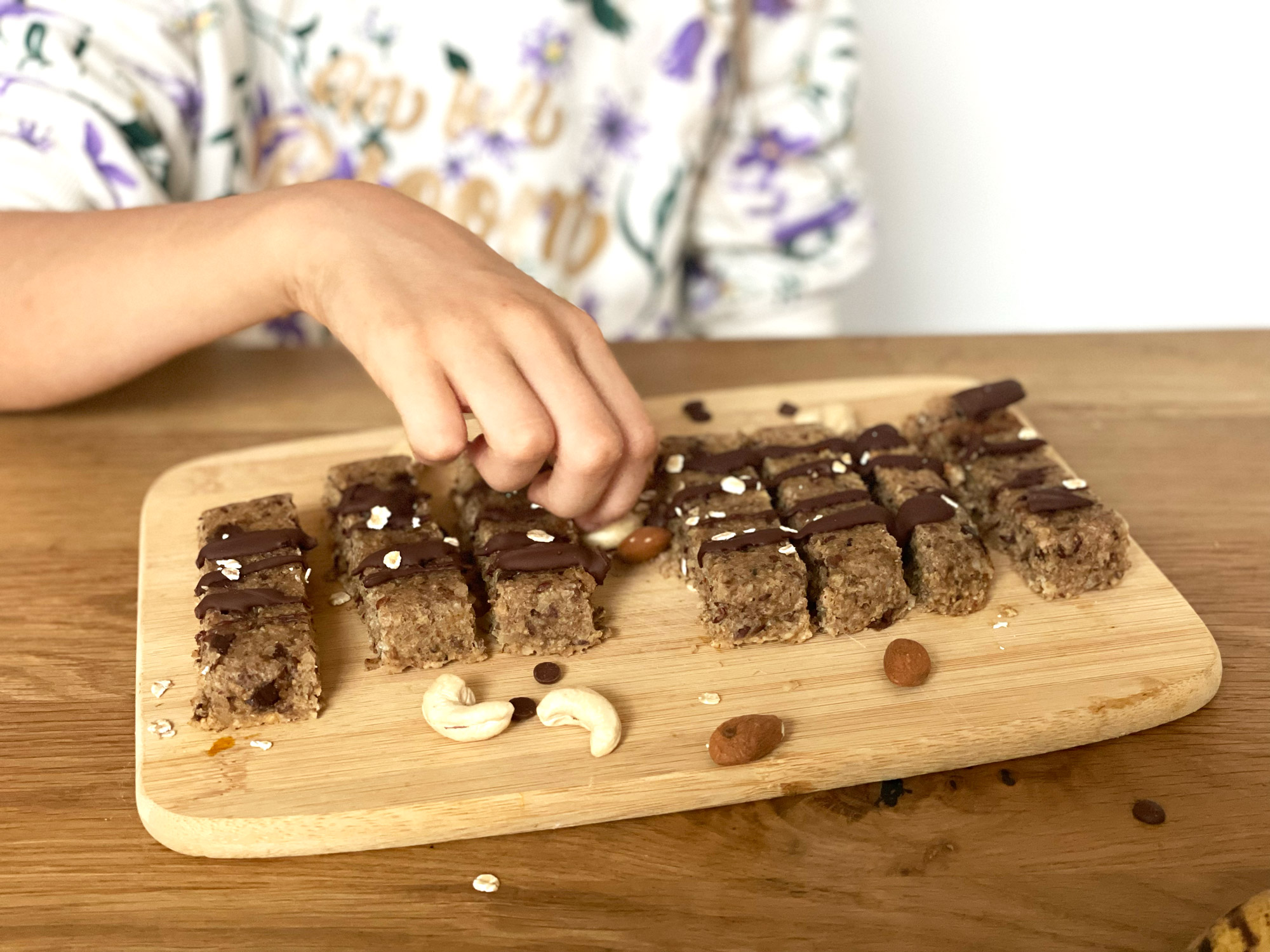 Schoko-Bananen-Müsliriegel - Fit & Glücklich